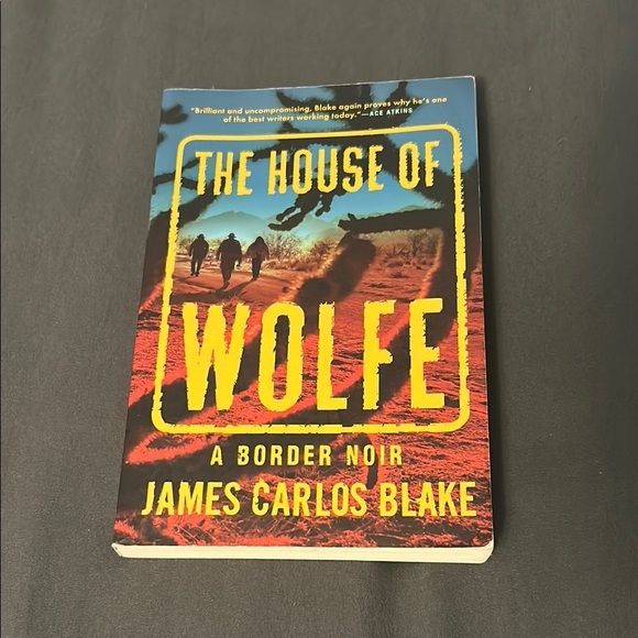 Office | The House Of Wolfe By James Carlos Blake Black And Yellow ...